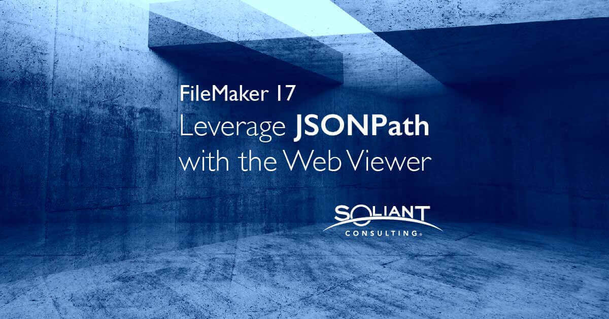 How To Use Jsonpath Functionality In Filemaker Via The Web Viewer 