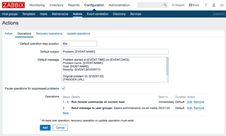 FileMaker Server Monitoring with a FileMaker Zabbix Configuration