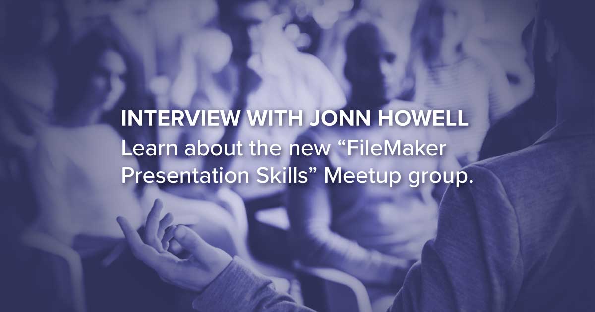 Learning to Present with the Jonn Howell of DataExperience