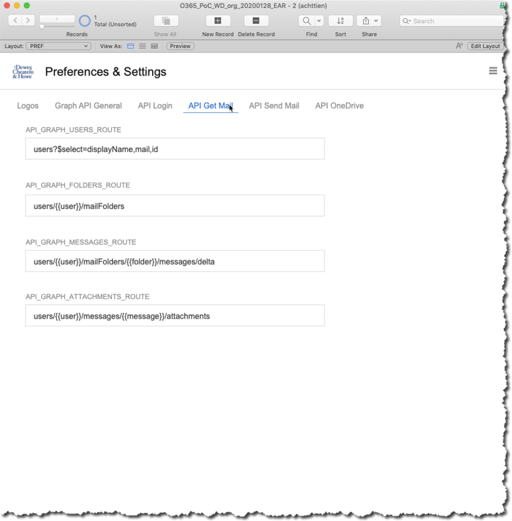 Microsoft Graph API for Office 365 Integrations in FileMaker Part 1