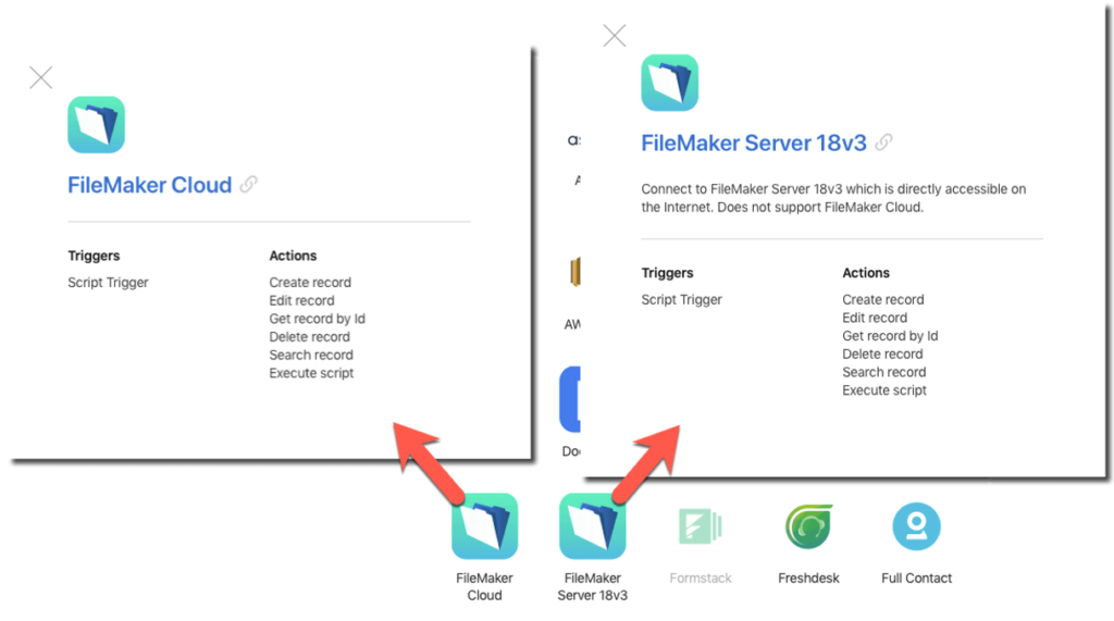 Claris Connect Flows Starting from Inside FileMaker