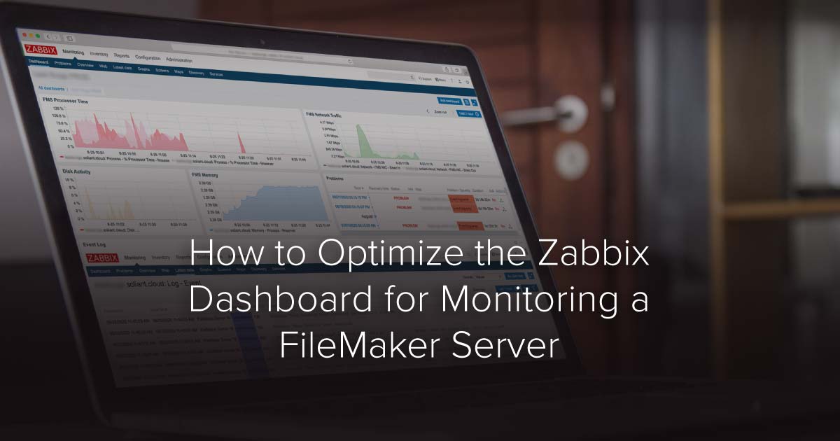 FileMaker Server Monitoring: Customize Your Zabbix Dashboard