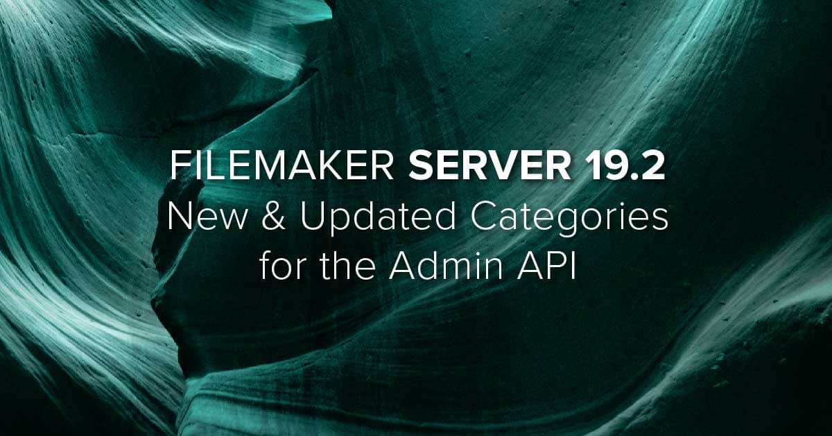 Claris FileMaker Server Admin API Update for FileMaker Server