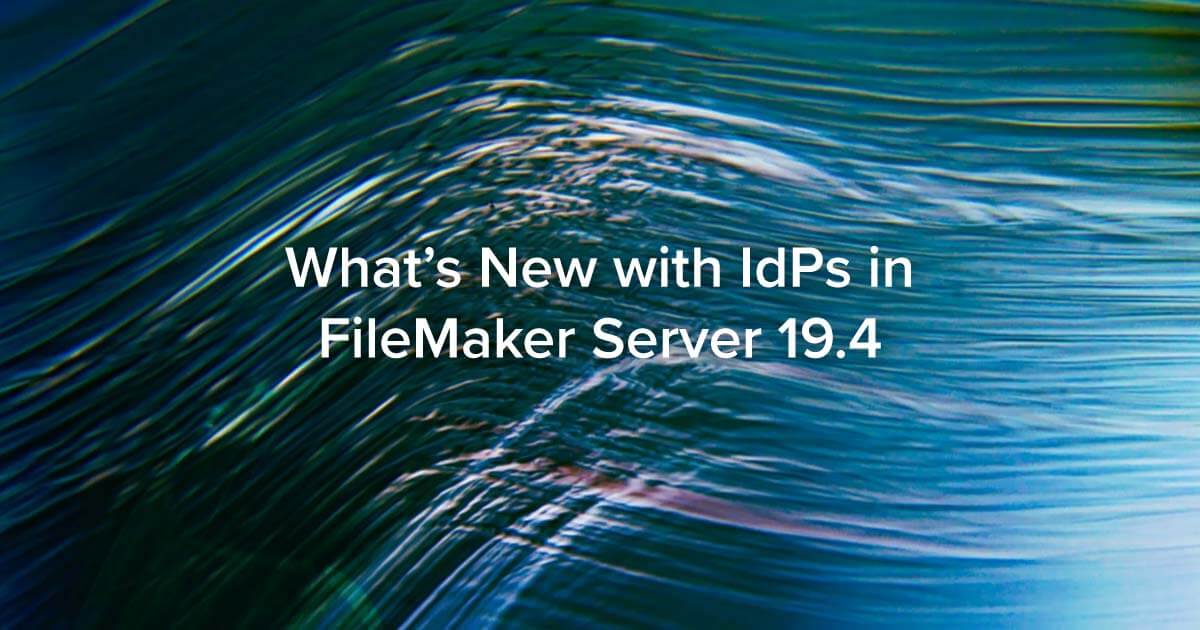 Launch Custom Oauth Identity Provider For Filemaker Server