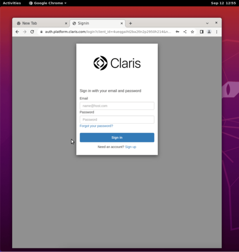 Deploying Claris Server | New Claris Platform