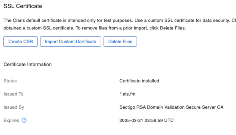 Filemaker Ssl Certificates In Depth Guide Filemaker Insights