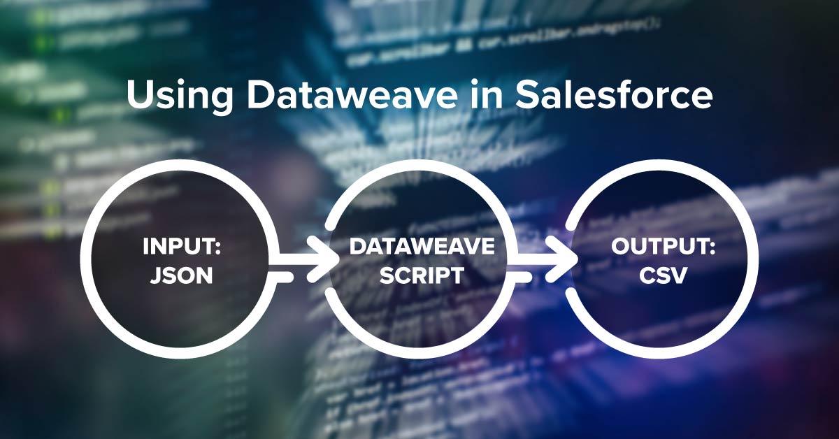 Using Dataweave In Salesforce To Transform Incoming Data